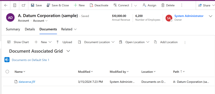 Integrating Sharepoint Document Libraries with Dataverse tables ...