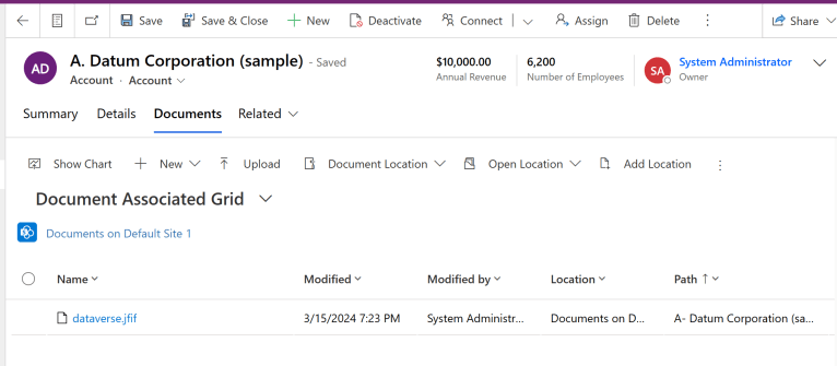 Integrating Sharepoint Document Libraries with Dataverse tables ...